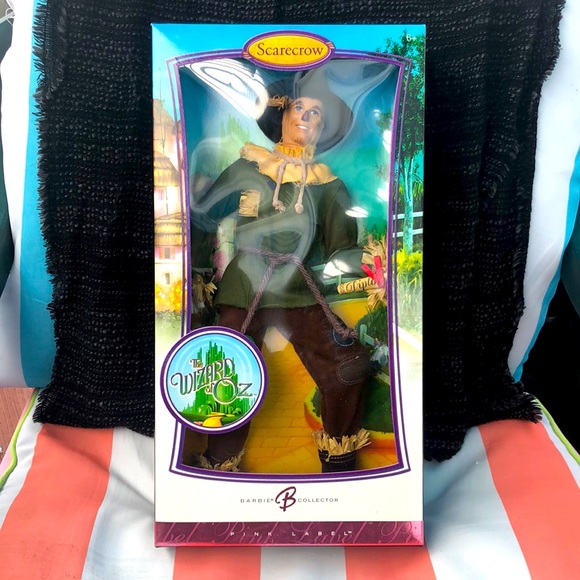 Mattel | Toys | The Wizard Of Oz Scarecrow Barbie Collector Pink Label ...